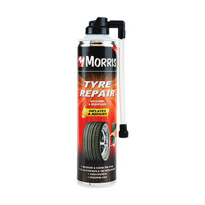 MORRIS ΣΠΡΕЇ ΑΦΡΟΣ TYRE REPAIR 400ML - ΚΑΠΟΤΑΣ ΑΝΔΡΕΑΣ & ΣΙΑ Ο.Ε